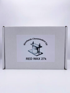 Red cheese wax for use in cheese making